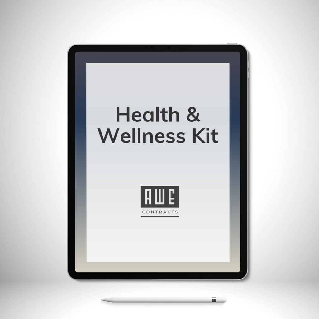 Health + Wellness Kit – AWE Contracts Inc.